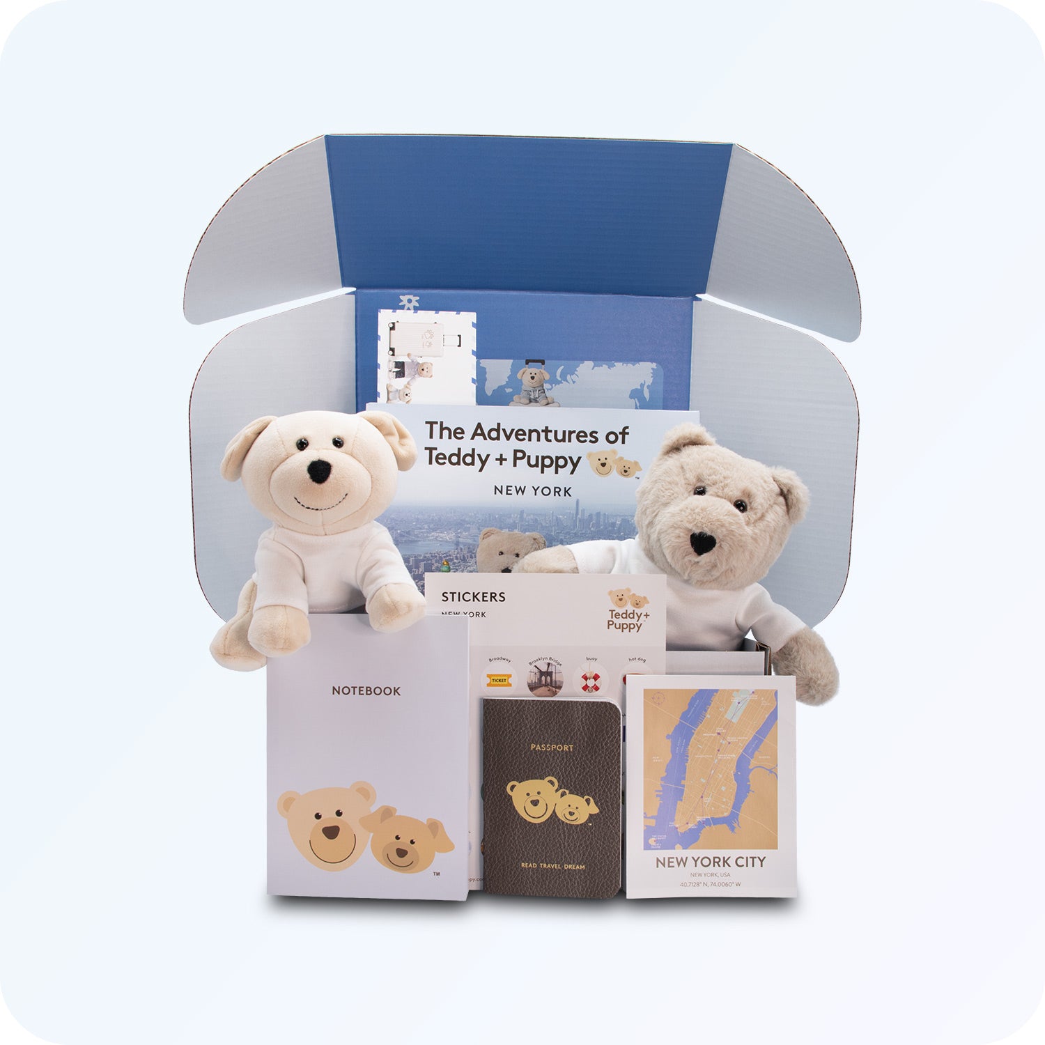 Kids Essentials for Traveling Ultimate Travel Bundle | Teddy + Puppy